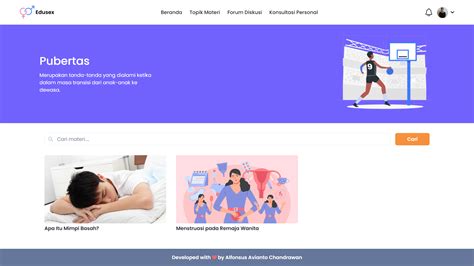 Github Alfonsus20edusex Frontend Sexual Education Website For