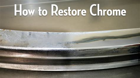 How To Easily Cheaply Clean And Restore Chrome Cars Parts And Bumpers