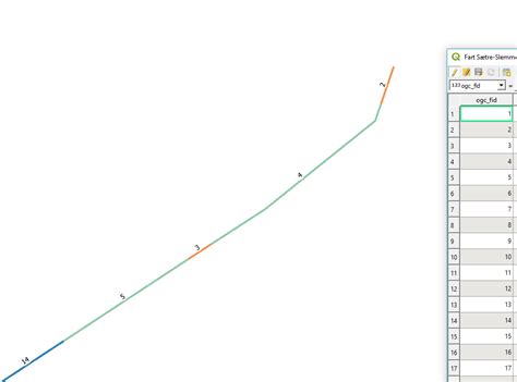 How To Give ID To Line Segments Sorted By Direction R QGIS