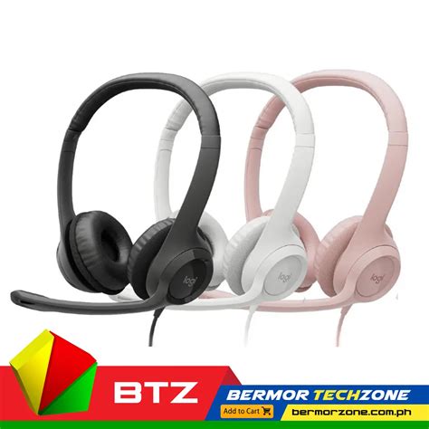 Logitech H Usb Computer Essential Headset Bermor Techzone