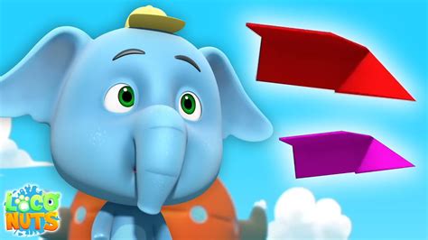 Паперовий Літачок Челлендж Повний епізод мультфільму для дітей від Loco Nuts Youtube