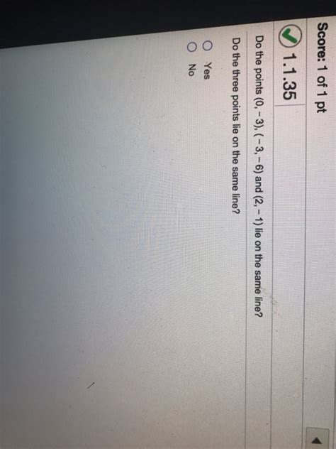 Solved Do The Points And Lie On Chegg Com