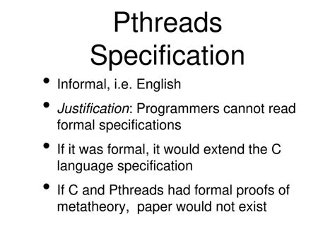 threads cannot be implemented as a library ppt download