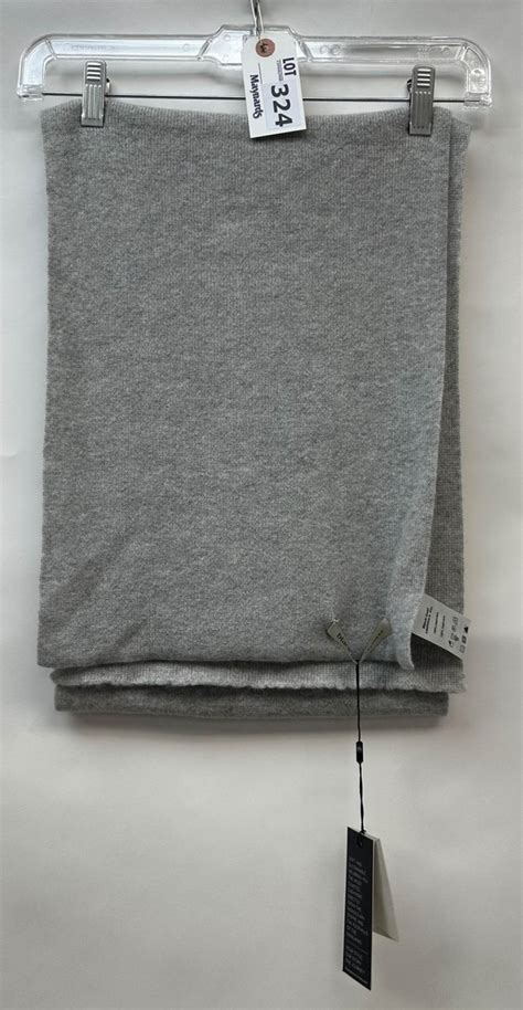 At Auction Black Goat Dove Cashmere Scarf