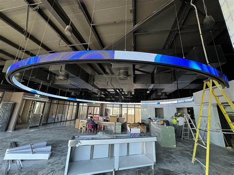 Double Side Ultra Long Led Display Tepixel