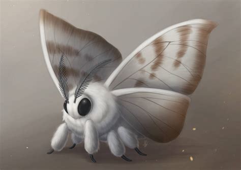 Silk Moth By Scarletttt Art On Deviantart