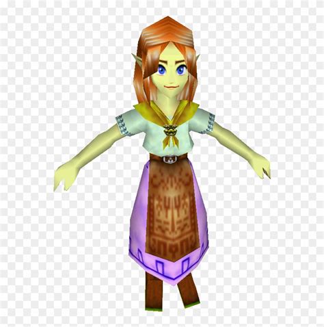 Zelda Ocarina Of Time Malon Link And Malon The Legend Of Zelda And The
