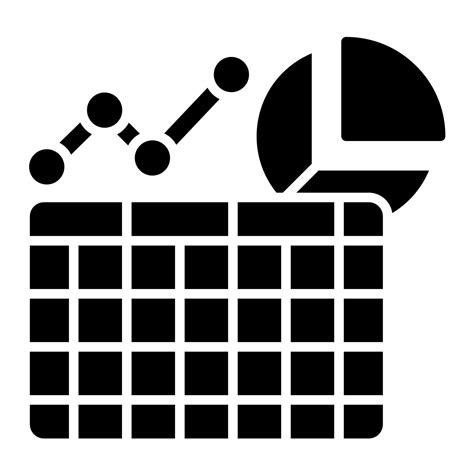 Spreadsheet Vector Icon 21727356 Vector Art At Vecteezy