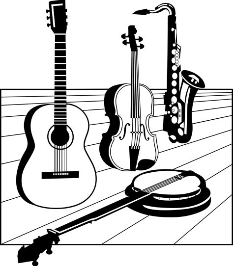 Classical Instruments Clipart