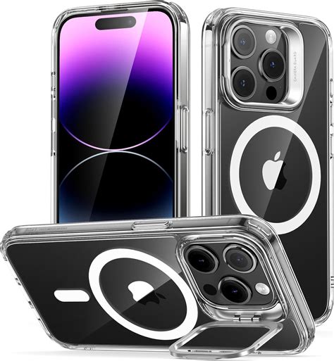 Esr Coque Pour Iphone 14 Pro Compatible Avec Magsafe Protection Militaire Support Anneau Pour