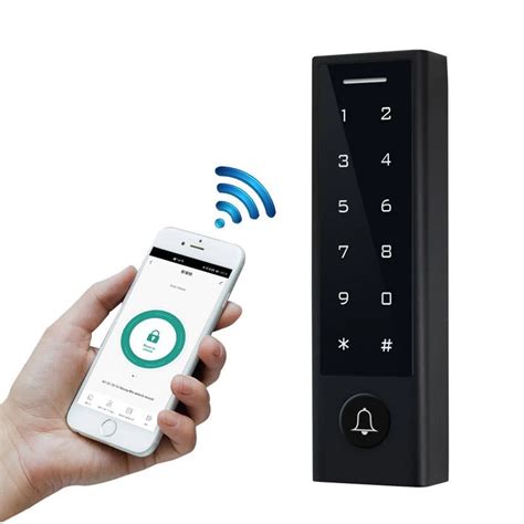Bluetooth Access Control Keypad Smartphone Control Door Access With Tuya App