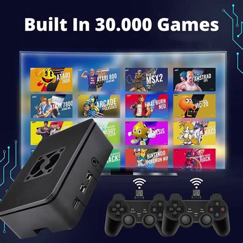 Retropie Emulation Console Raspberry Pi 4 30k Games Retro Gaming House