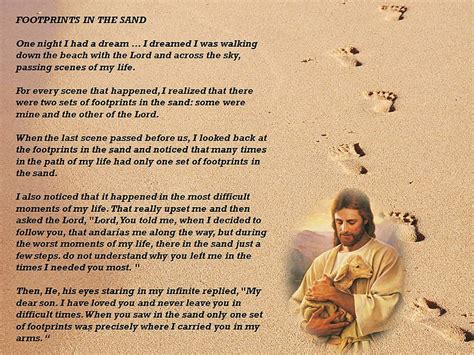 Jesus Footprints