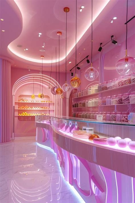 Shenzhen China Candy Store Concept Candy Store Design Cafe Shop