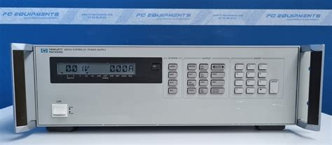 A POWER SUPPLY KEYSIGHT TECHNOLOGIES AGILENT HP QUAD W FC EQUIPMENTS