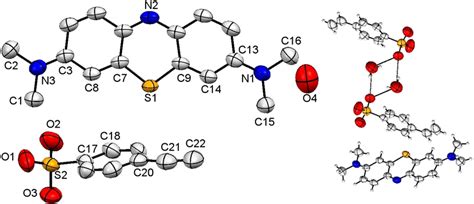 The Molecular Structure Of Compound 2 Partial Numbering Scheme