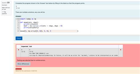 Solved Complete The Program Shown In The Answer Box Below