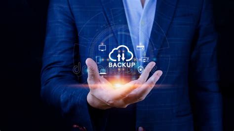 Internet Data Storage Backup Technology Business Concept Cloud