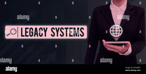 Writing Displaying Text Legacy Systems Business Approach Old Method Technology Computer System