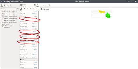 Nsaw Table Visualization Alignment — Oracle Analytics