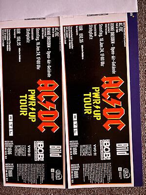 2 Acdc Acdc Konzert Karten Tickets Dresden 16062024 Ebayde