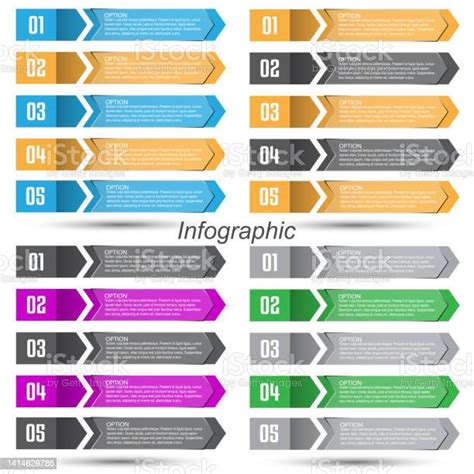 단계와 옵션 웹 레이아웃을위한 배너가있는 인포 그래픽을 수집하십시오 0명에 대한 스톡 벡터 아트 및 기타 이미지 0명 4가지 개체 계획 Istock
