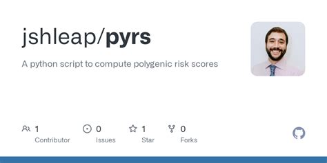 GitHub Jshleap Pyrs A Python Script To Compute Polygenic Risk Scores
