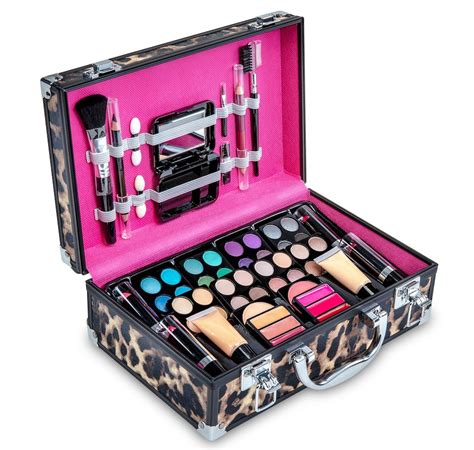 Vokai Makeup Kit Set 79 Piece Makeup Set With Case And Carrying Handle