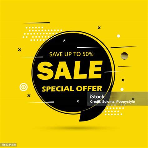 슈퍼 세일 및 특별 행사 50 꺼져 있습니다 벡터 그림입니다 현대 재료 디자인 스타일의 최신 유행 네온 기하학적 인물 벽지 컬러 배너 가격에 대한 스톡 벡터 아트 및 기타