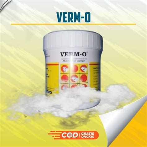 Jual Verm O 42 Bolus Verm O Antelmintik Berspektrum Luas Memberantas