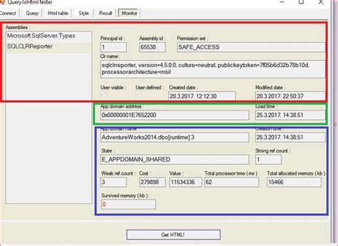 Practical Usage Of Sqlclr Building Querytohtml Function Sqlservercentral