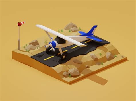 Create Low Poly 3d Models Scenes By Ilaijo Fiverr