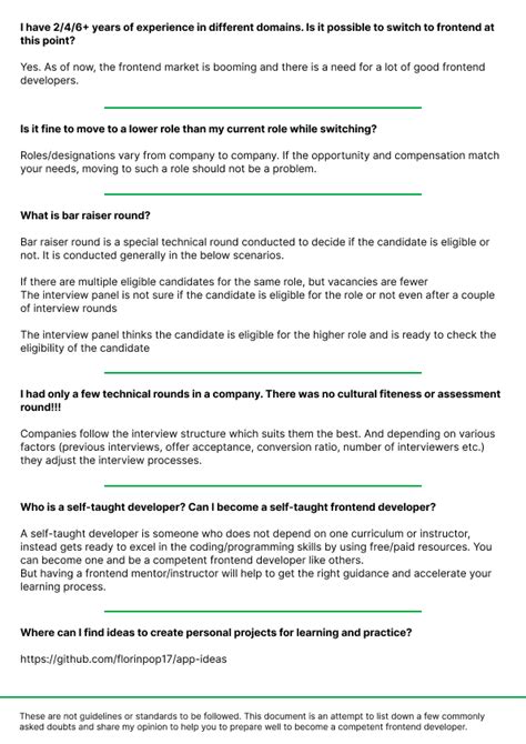 frontend dev commonly asked doubts r frontend