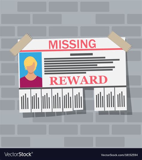 Missing Reward Poster