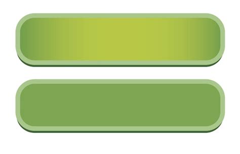 premium vector green buttons active and inactive vector