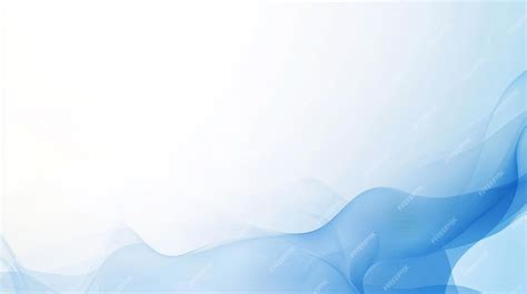 Corporate Style Powerpoint Background Blue And White Gradient Premium Ai Generated Image