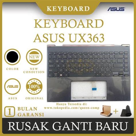 Jual Keyboard Frame Laptop Asus Zenbook Flip 13 Ux363 Original Kota Bekasi Queen Computer