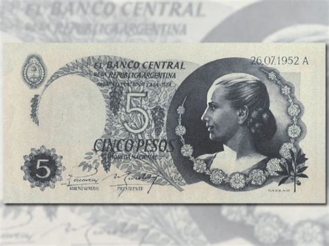 El Billete De Eva Perón Que Nunca Vio La Luz Infobae
