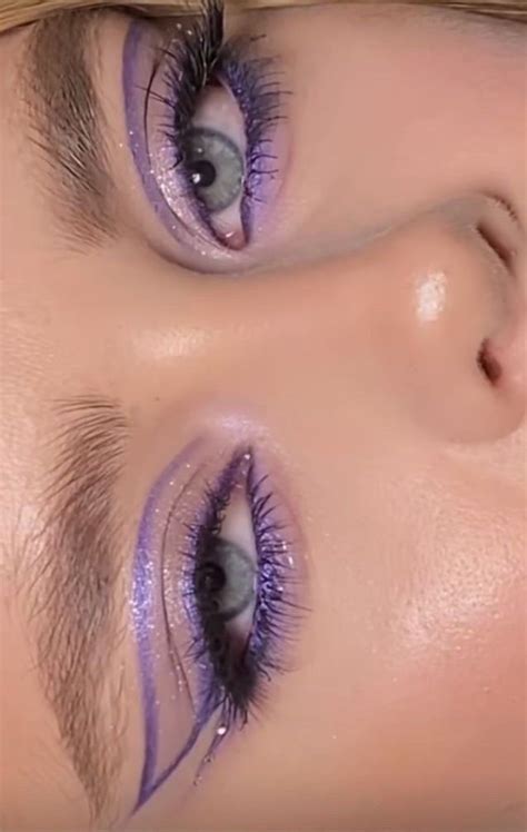 Pin By Lua Uwu On Maquillaje Uwu Eye Makeup Purple Makeup Ethereal