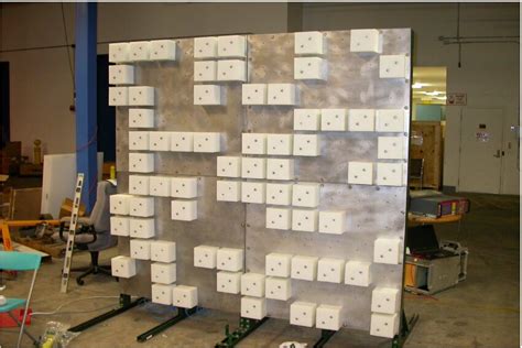 The 12 X 12 Pseudorandom Coded Aperture Mask Used In Front Of The Download Scientific Diagram