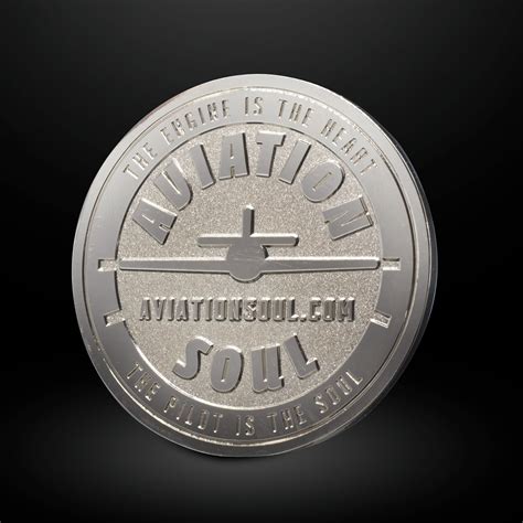 Gyroplane Pilot Aviation Challenge Coin Aviation Soul