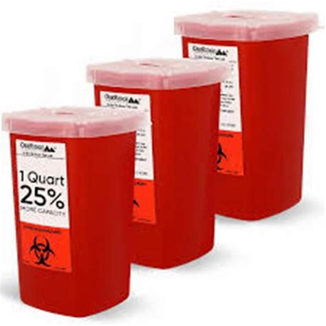 Polypropylene Square Disposable Sharp Container Small At ₹ 450 Piece