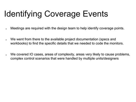 Using Psl And Focs For Functional Coverage Verification Ppt