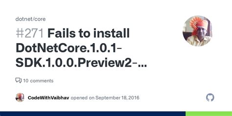 Fails To Install Dotnetcore101 Sdk100preview2 003131 X64 With Error 0x80070490 · Issue