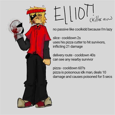 Elliot Forsaken But Killer Design Muaha Elliot Cute Drawings