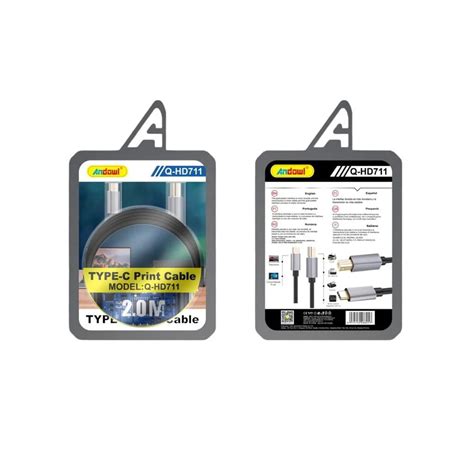 Andowl Usb Printing Cable 2 0m Easyshoptt