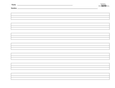 Hojas De Caligrafia Para Imprimir En Blanco Google Se Vrogue