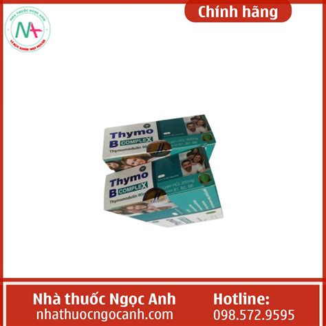 Thuốc Thymo B Complex Là Thuốc Gì Mua ở đâu Giá Bao Nhiêu