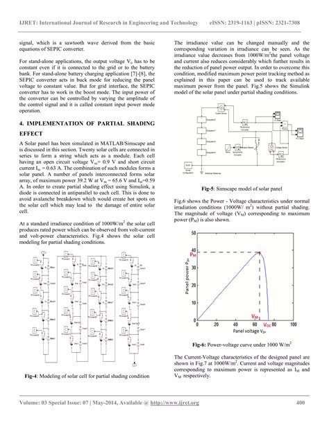 Maximum Power Point Tracking Of Pv Arrays Under Partial Shading Condition Using Sepic Converter