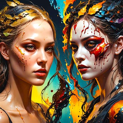 Twins 4 Twin Sisters Twins Art